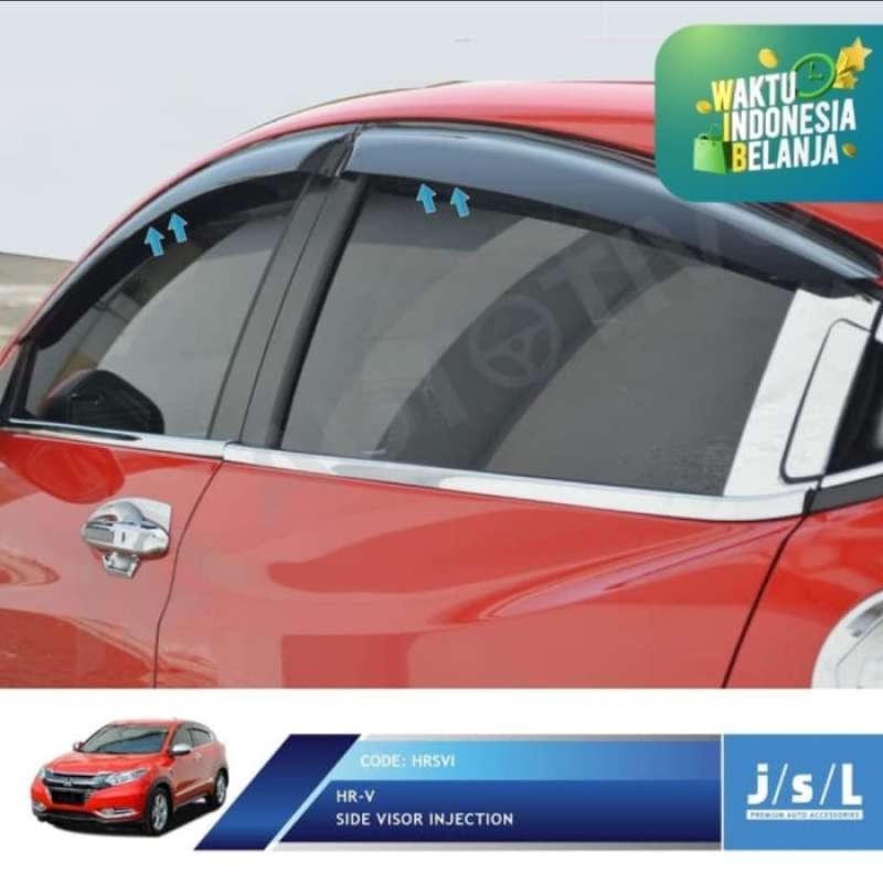 Promo Talang Air Injection Honda Hrv/side Visor Injection Diskon 25% Di Seller Dm Store's ...
