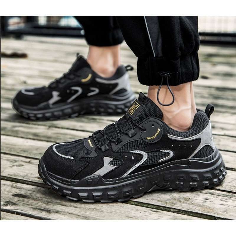 Promo Sepatu Sneakers Pria Keren Original Sepatu Gunung Olahraga Cowok ...