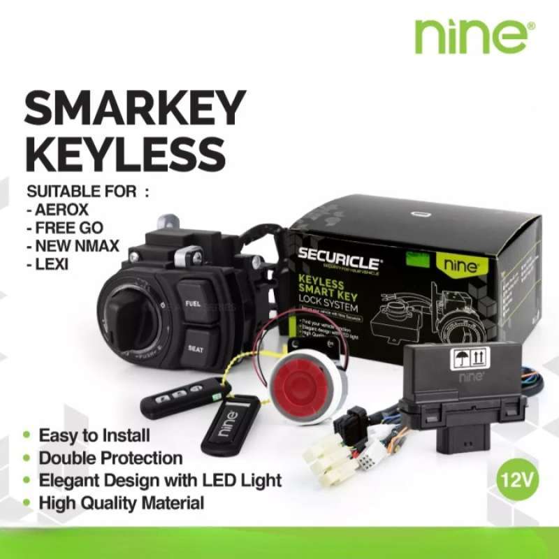 Promo Kunci Keyless Smart Key Yamaha Aerox -keyles Alrm Getar Bunyi ...