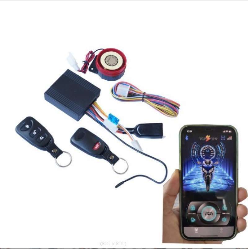 Promo Alarm Motor Android Pengendali Jarak Jauh Sensor Sentuh Wifi Top ...