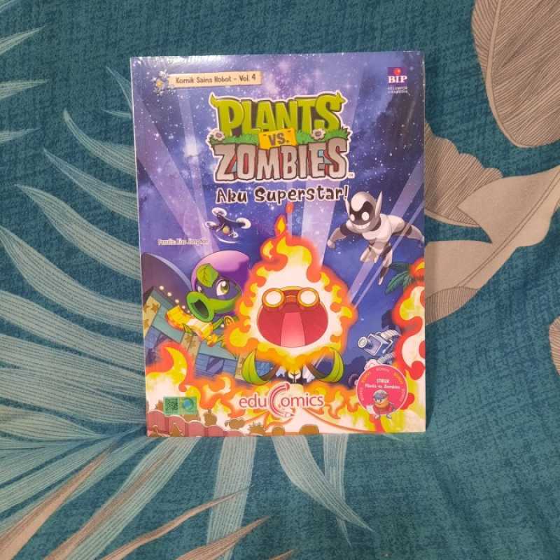 Promo Ori Plants Vs Zombies Seri Sains Robot Vol 4 Aku Superstar Buku ...