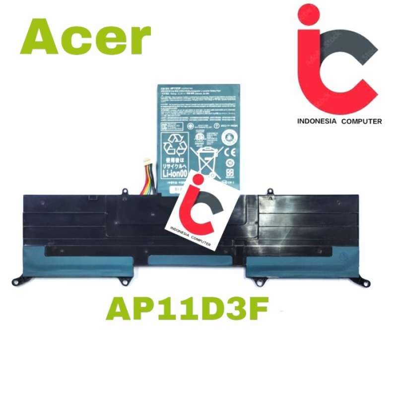 Promo Baterai Acer Aspire S3 Series Ap11d3f Original Diskon 33% Di ...