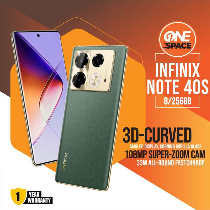 Promo Infinix Note 40s 4g 8/256 Ram 8gb Rom 256gb 8 256 Gb Diskon 6% Di Seller One Space ...