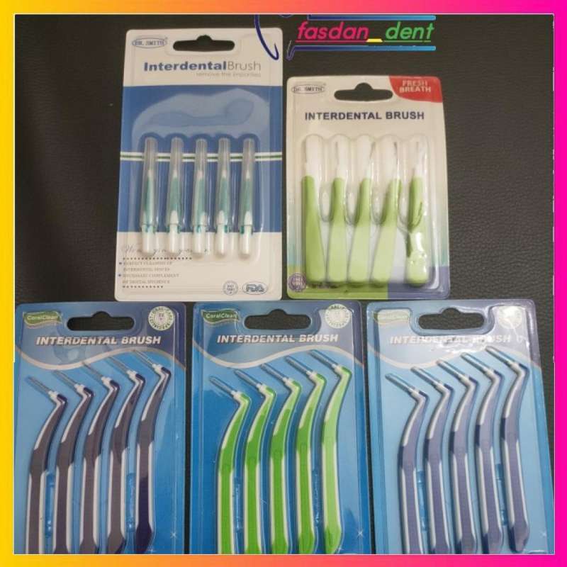 Jual Interdental Brush /sikat Sela Gigi/ortho Behel/sikat Behel - Ungu ...