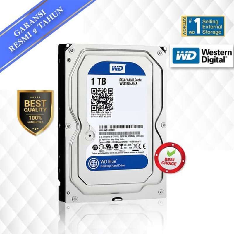 Jual Wd Caviar Blue 1tb Hdd Hardisk Internal 3.5 For Pc - 1 Tb Di Seller Sinarmulia - Sinarmulia ...