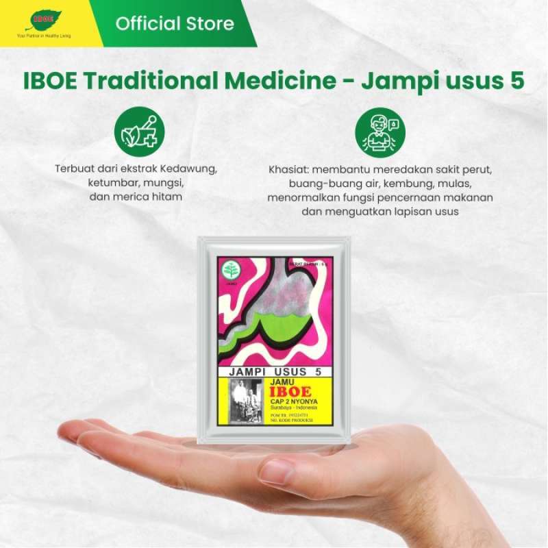 Jual Jamu Iboe - 1 Pack Jampi Usus Di Seller Jamu Iboe Official Store ...