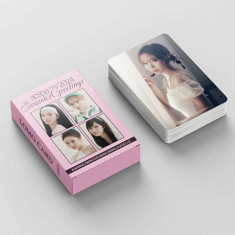 Jual Photocard Aespa 2024 Season's Greetings 2sisi 55pcs Agk132 - Photocard Saja Di Seller Oila ...