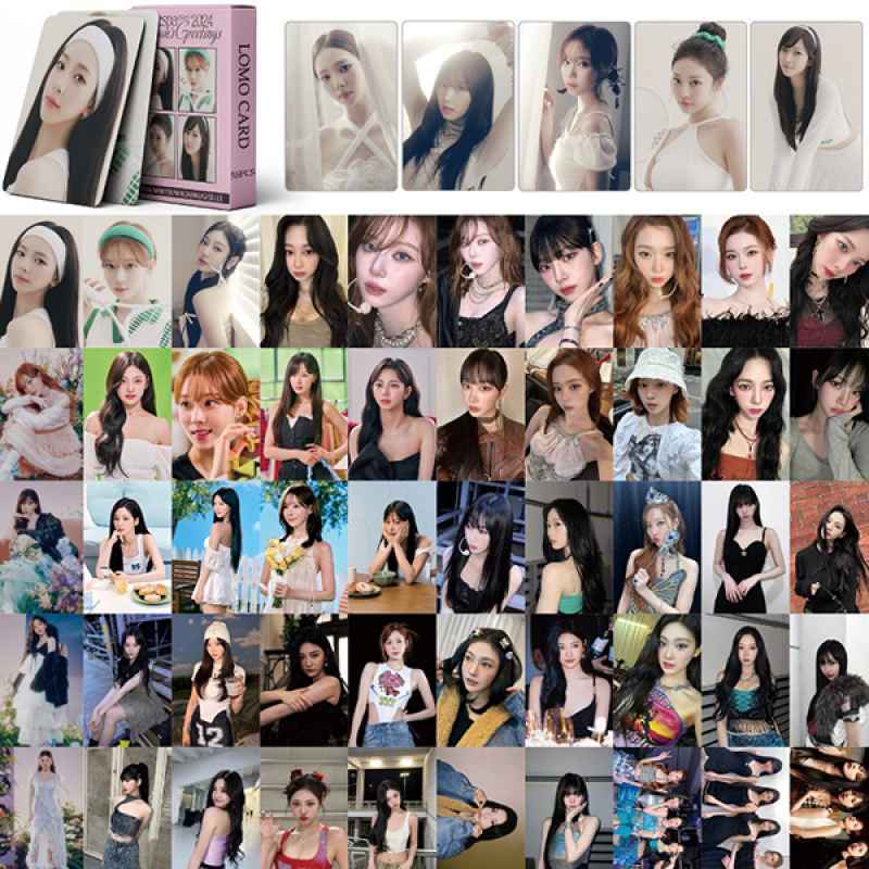 Jual Photocard Aespa 2024 Season's Greetings 2sisi 55pcs Agk132 - Photocard Saja Di Seller Oila ...