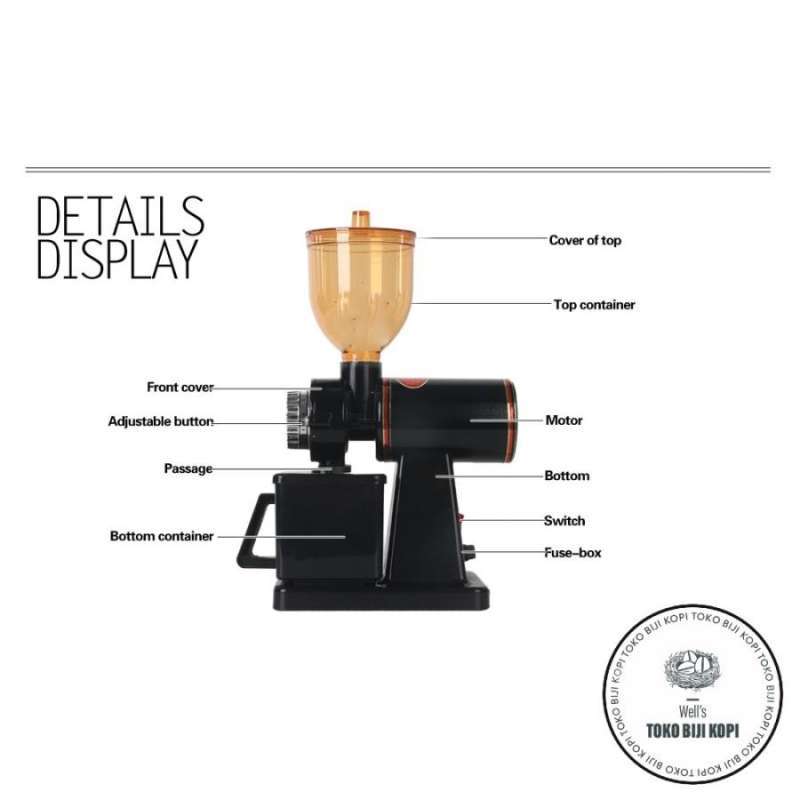 Jual Mesin Penggiling Kopi Listrik 600n / Electric Coffee Grinder Di Seller Toko Biji Kopi By ...