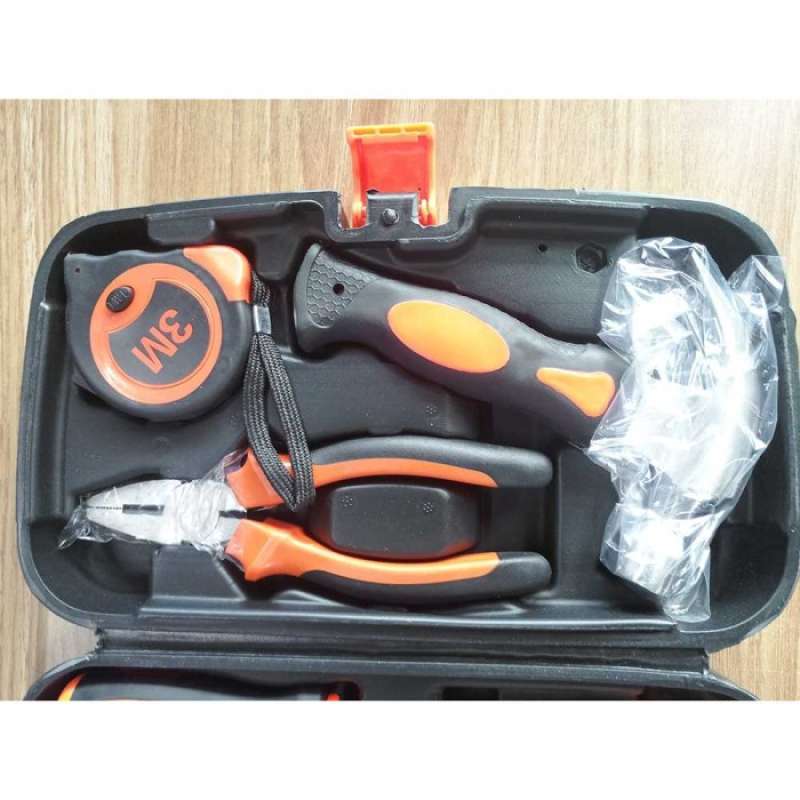 Promo Alat Set Perkakas Tang Palu Obeng Cutter Meteran 8 In 1 Diskon 23 ...