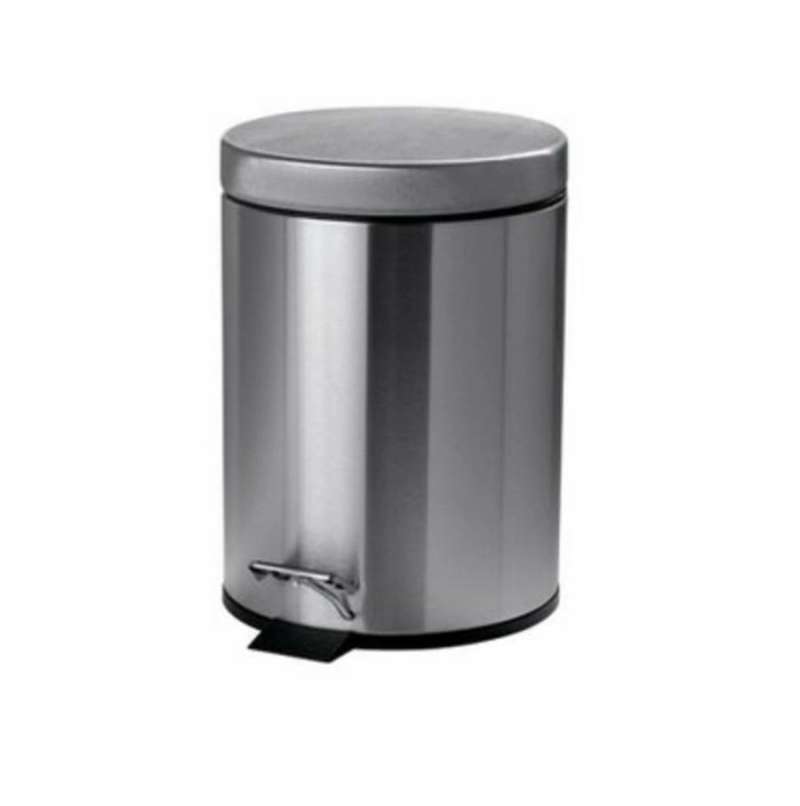 Jual Maspion D-27 Dustbin 3l Dust Bin Pedal Stainless Tempat Sampah 3 L - Aman Bubble Di Seller ...
