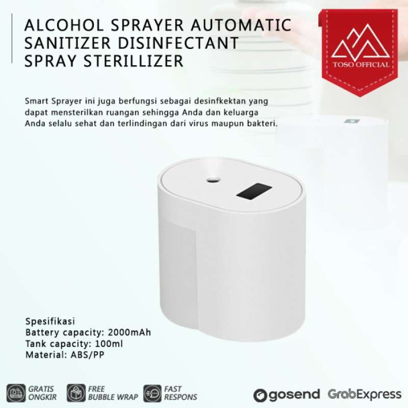 Promo Alcohol Sprayer Automatic Sanitizer Disinfectant Spray ...