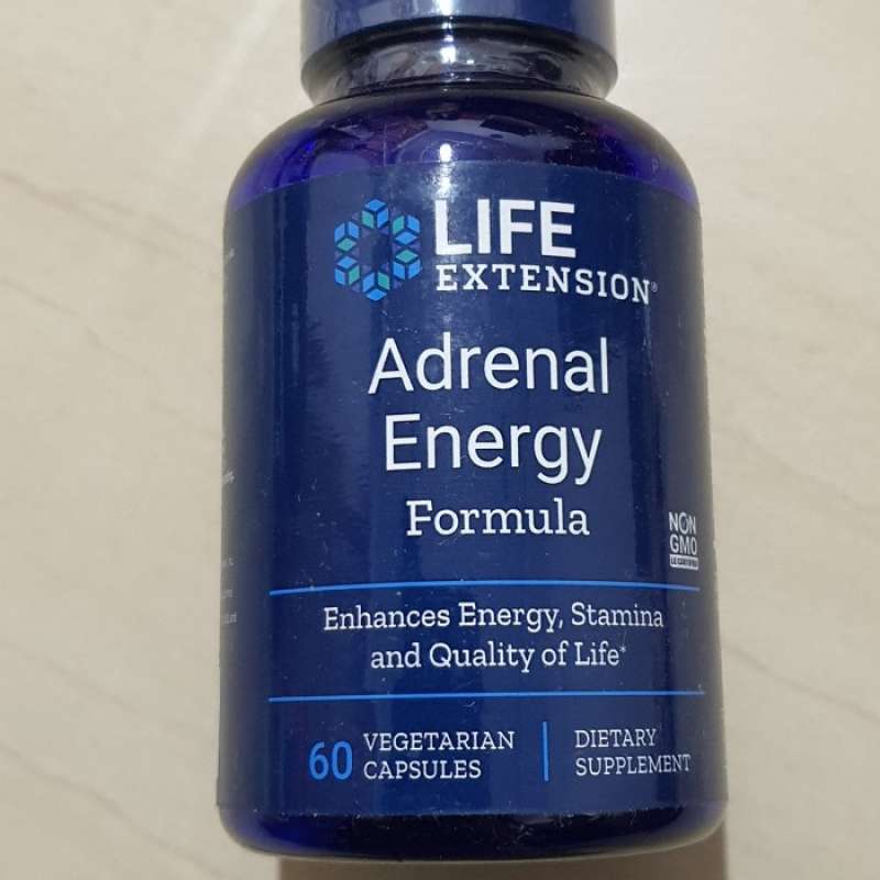 Promo Life Extension Adrenal Energy Formula 60 Obat Stres Stress ...