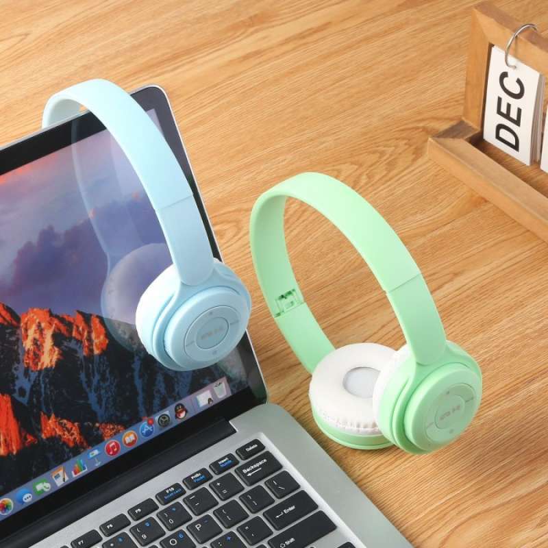 Jual Headset Candy Macaron Wireless Bluetooth Y08 Bando Stereo Xtra ...