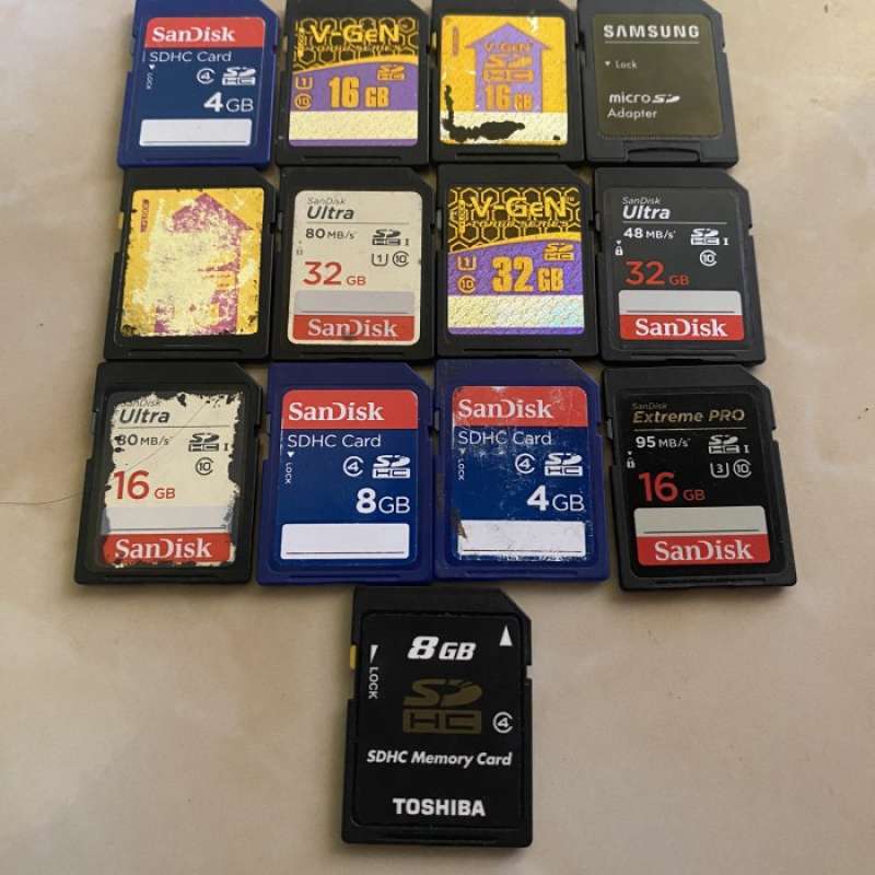 Jual Memory Card Second Kamera Murah Normal Di Seller Circlet ...