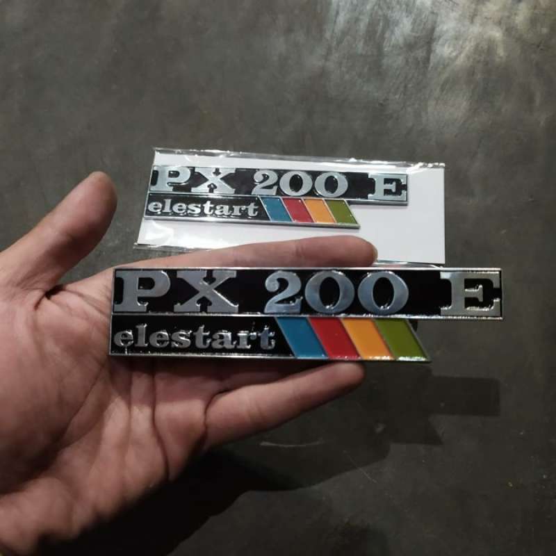 Promo Emblem Vespa Px 200 E Electric Start Spartan Excel 200 Bahan Plat ...