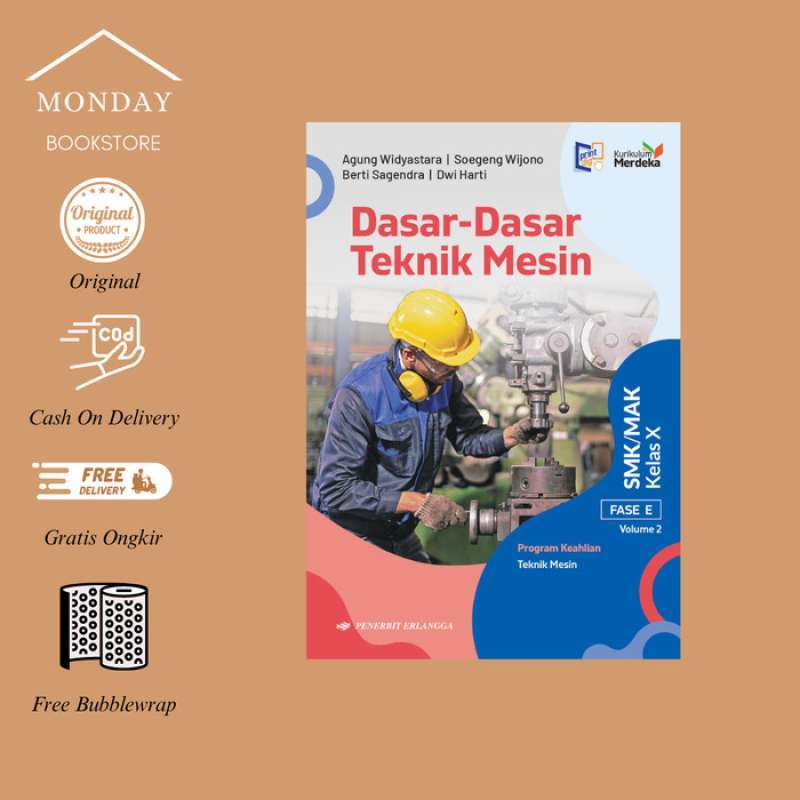 Promo Ori Dasar-dasar Teknik Mesin Smk/mak Kls.10 Vol.2/km Diskon 26% Di Seller Harui Store ...
