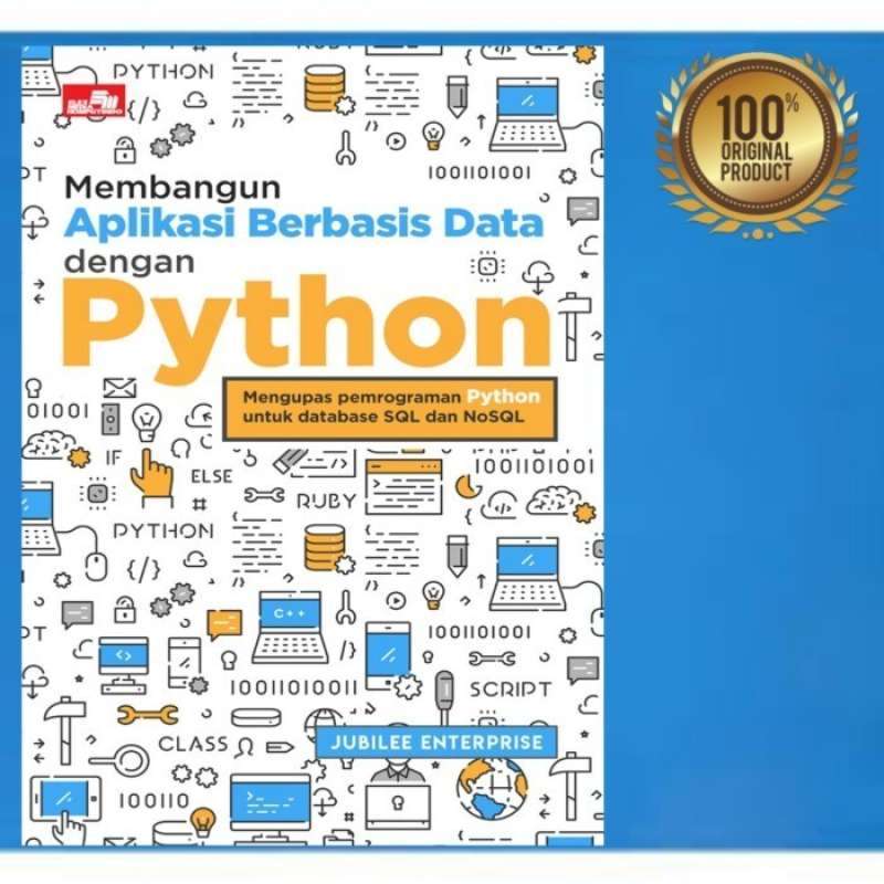 Promo Buku Membangun Aplikasi Berbasis Data Dengan Python Original Diskon 26 Di Seller Harui 