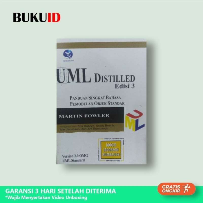 Promo Buku Uml Distilled Ed.3, Panduan Singkat Bahasa Permodelan Objek ... Promo Buku Uml Distilled Ed.3, Panduan Singkat Bahasa Permodelan Objek ...