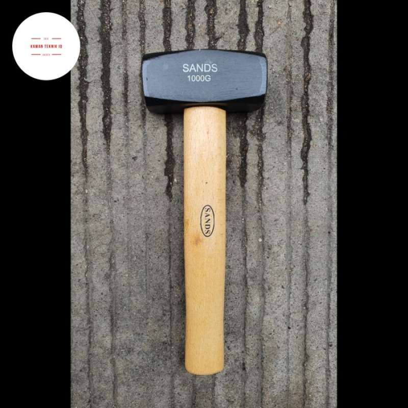 Promo Palu Godam 1kg Gagang Kayu Batu Sledge Hammer 2lbs Sands Diskon ...