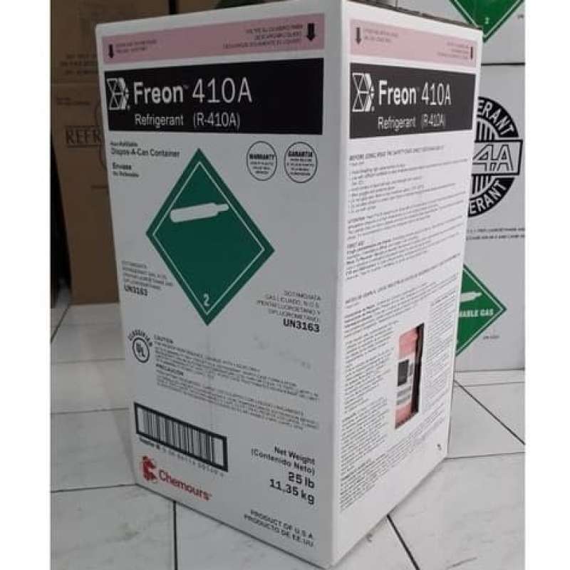 Promo Freon Dupont Chemours R410a Made In Usa - R410 Terlaris Diskon 6% ...