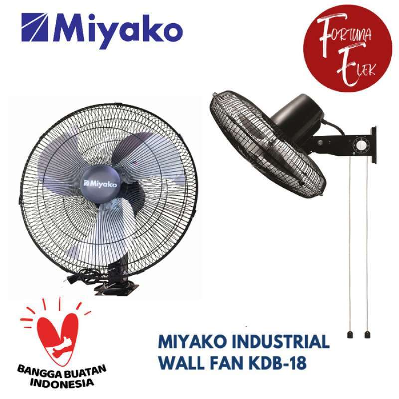 Promo Miyako Industrial Wall Fan 18 Inch Kdb - 18 Terbaik Diskon 19% Di Seller Haveart - Kebon ...