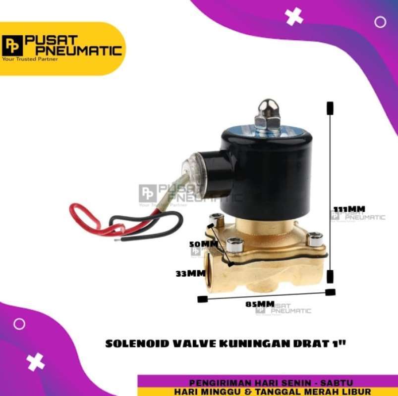 Promo 1 Selenoid Valve Kuningan Solenoid Valve Kuningan 1 Normal Close ...
