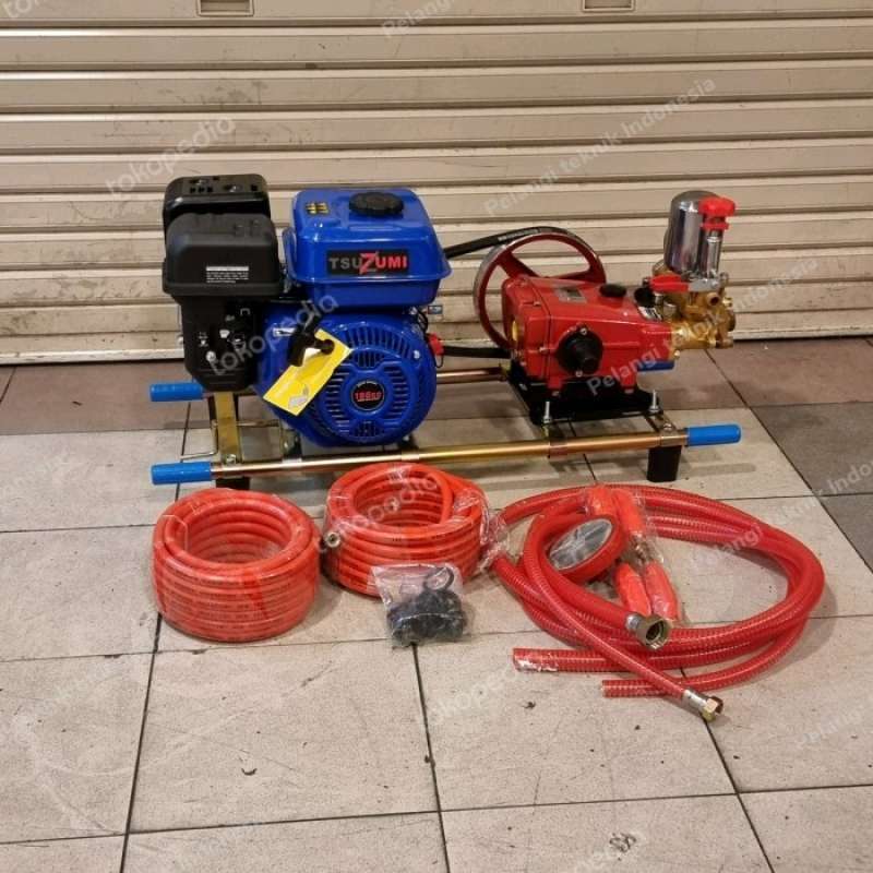 Promo Mesin Cuci Steam Bensin Mobil Motor Tsuzumi Japan Tx200 Alat Stim ...