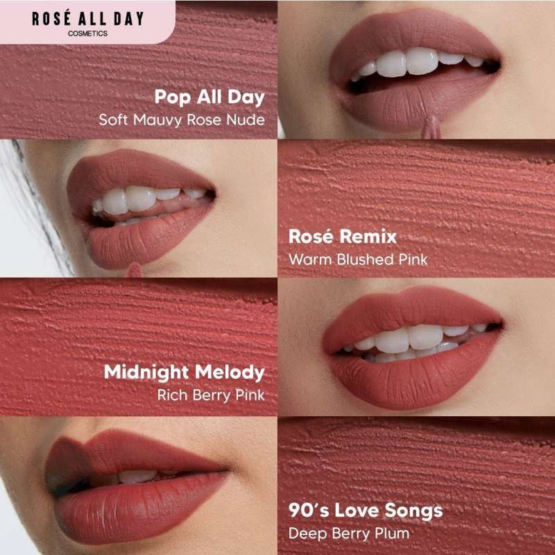 Jual Rosé All Day Lip Mousse Records Di Seller Olive Beauty - Binjai ...