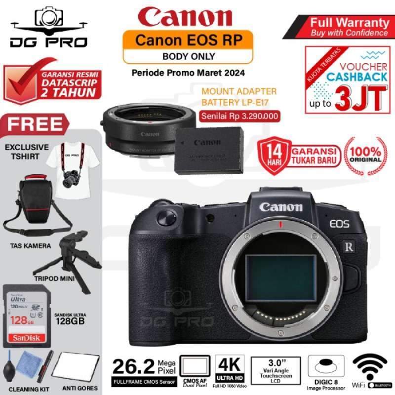 Promo Eos Rp Less Digital Camera Body Only Eos Rp Bo - Ef Eos R Diskon ...