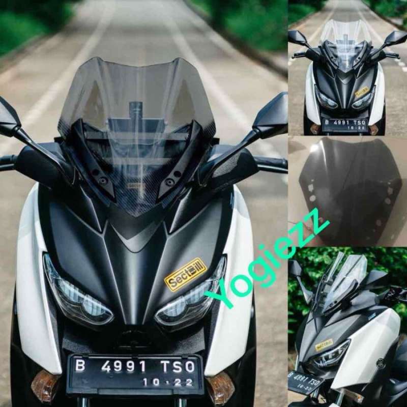 Promo Windshield Xmax Hexa Visor Xmax Winsdhield Yamaha Xmax Carbon ...
