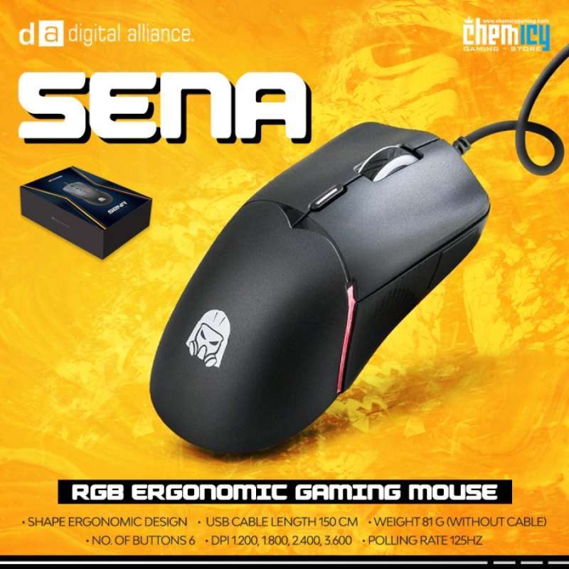 Promo Sena Gaming Mouse Diskon 23% Di Seller Lepimu Store - Cengkareng Barat, Kota Jakarta Barat ...