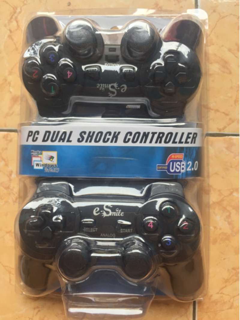 Promo Game Pad/ Stick Pc/joystick Double -pc Dual Shock Controller Usb 2.0 Diskon 23% Di Seller ...
