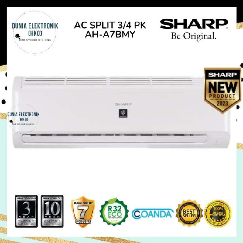 Promo Ac Sharp Ah-a7bmy 3/4 Pk Plasmacluster R32 | Ac Sharp 7 Bmy New 2023 Diskon 33% Di Seller ...