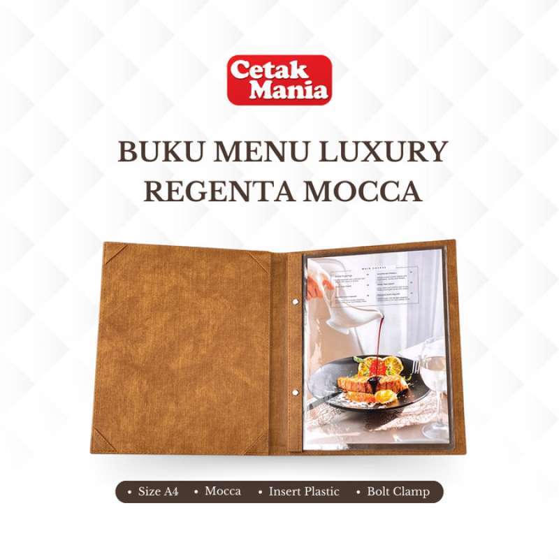 Jual Buku Menu Luxury Isi Plastik A4 Mika - Cafe - Coffee Shop ...