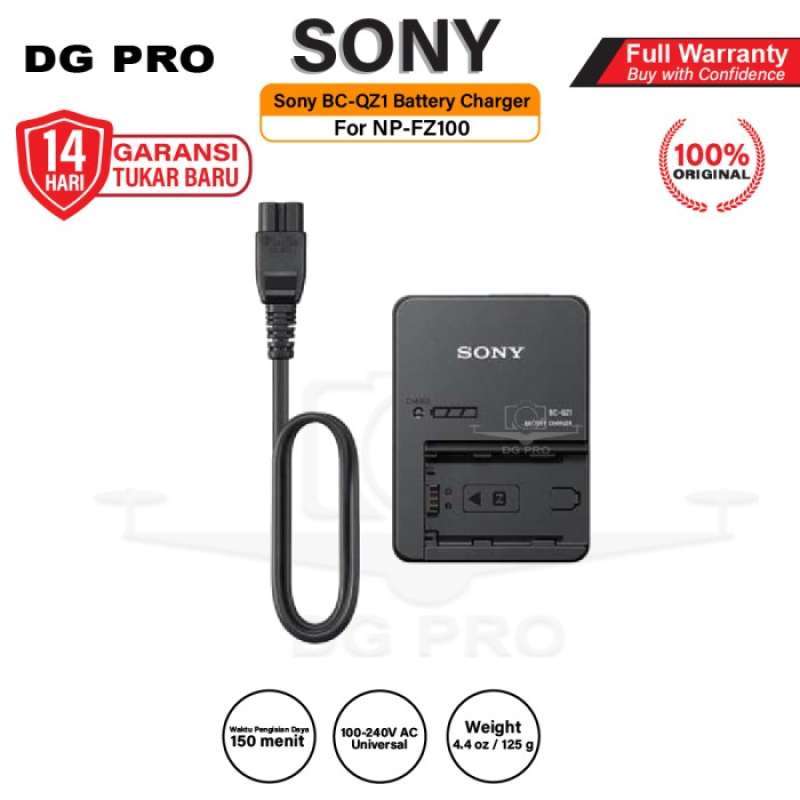 Promo Sony Bc-qz1 Charger Battery Bcqz1 Charger Baterai Np-fz100 Original Diskon 33% Di Seller ...