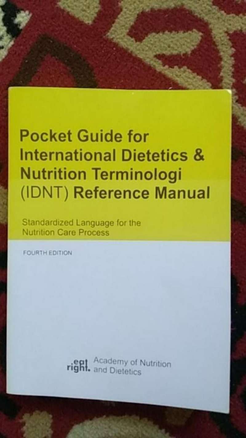 Jual Pocket Guide For International Dietetics Nutrition Terminologi ...