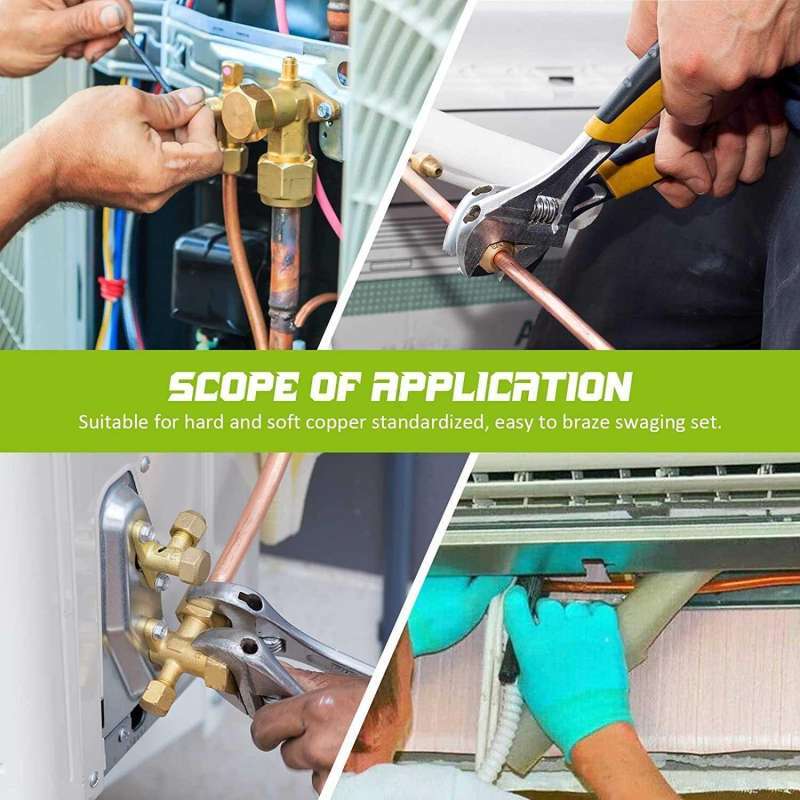 Jual Milkiwa Pembesar Lubang Pipa Tube Pipe Expander Reamer Head 6pcs ...