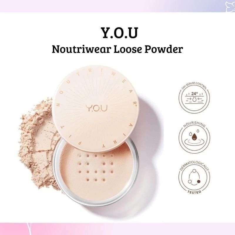 Jual You Noutriwear Airy Fit Loose Powder - Natural Buff Di Seller Kim ...