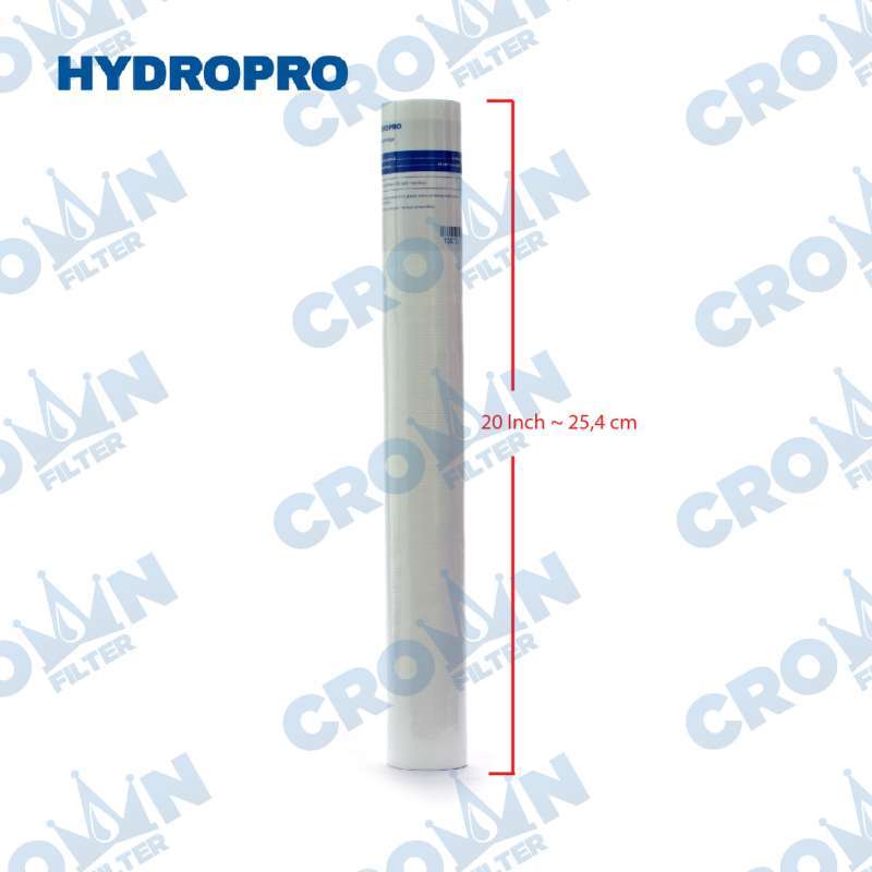 Jual Hydropro Cartridge Filter Sedimen Ukuran 20 Inch - 1 Micron Di Seller Crownfilter ...