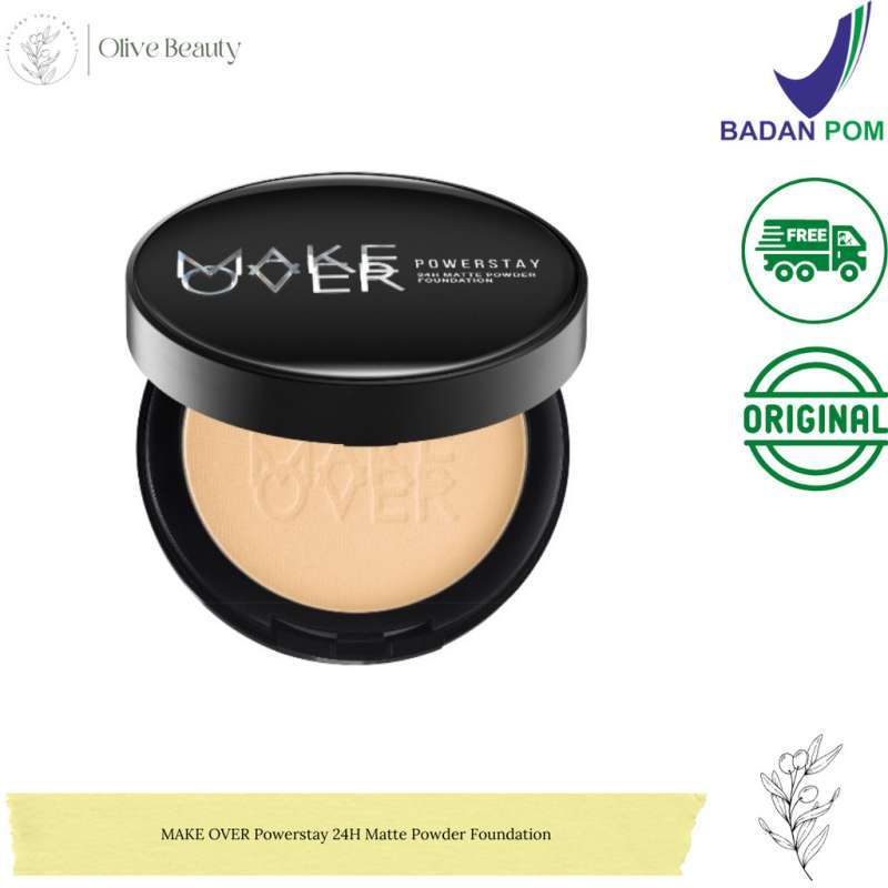 Jual Make Over Powerstay 24h Matte Powder Foundation - N20 Ivory Di ...