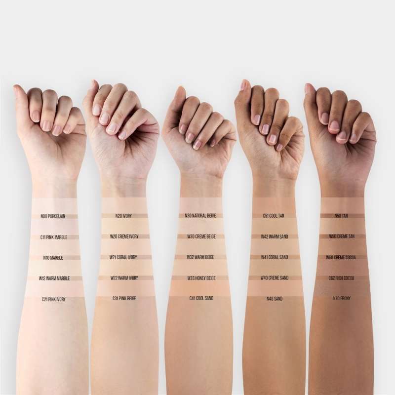 Jual Make Over Powerstay 24h Matte Powder Foundation - W12 Warm Marble ...