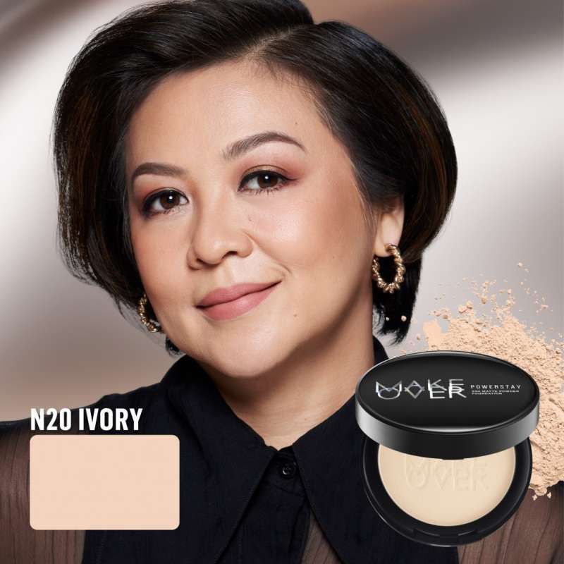Jual Make Over Powerstay 24h Matte Powder Foundation - N20 Ivory Di ...