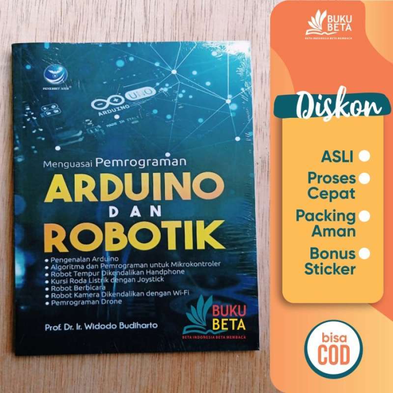 Jual Menguasai Pemrograman Arduino Dan Robotik Widodo Budiharto Di