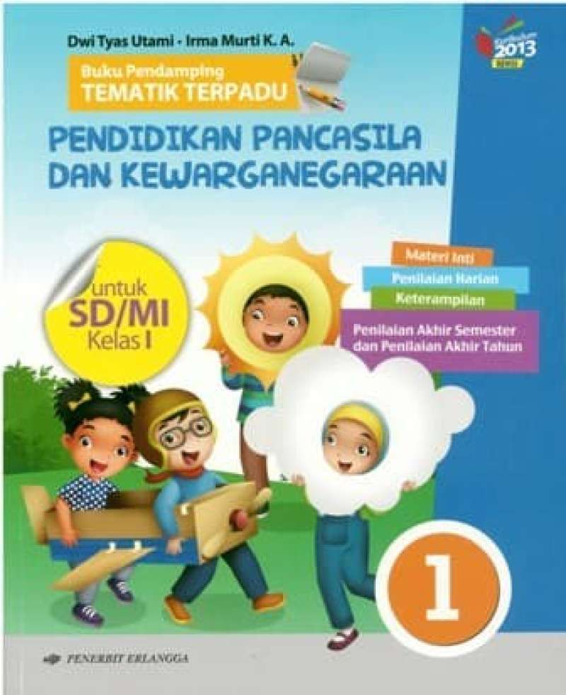 Promo Buku Pelajaran Sd / Mi Pendamping Tematik Terpadu Ppkn Kelas 1 ...