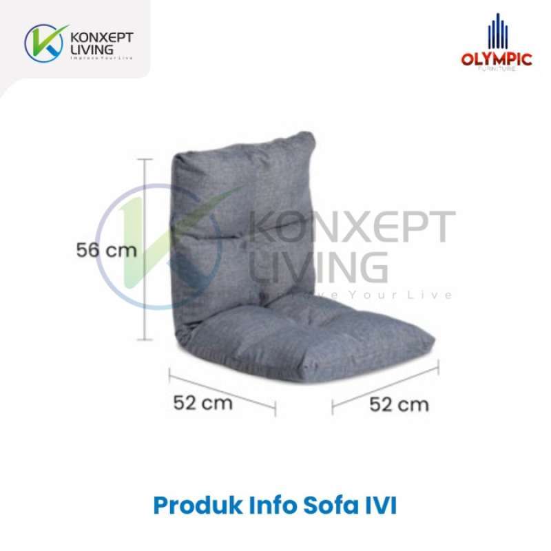 Promo Olympic Procella Sofa Santai Kursi Lesehan Ivi Baru - Hijau Tosca ...