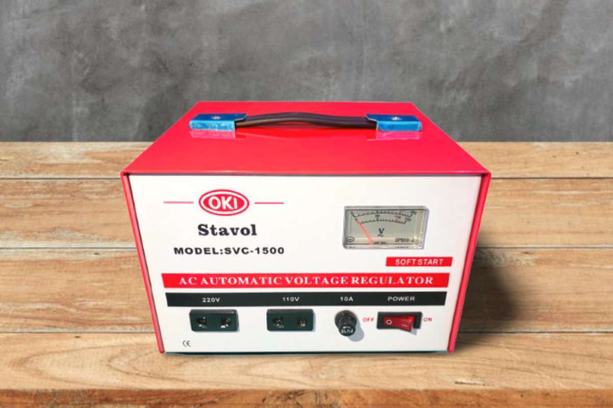 Promo Stabilizer Listrik Stavol Oki 1500 Watt - Merek : Oki Stavol Svc ...