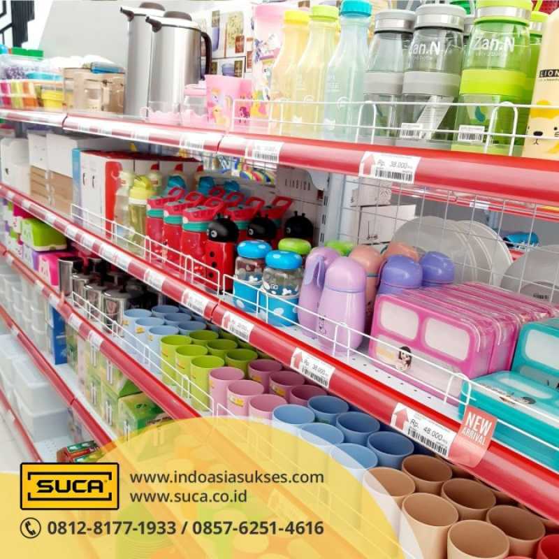 Promo Rak Minimarket Wall Gondola A2 T 1.8m 5 Hambalan Terbaik Diskon 6 ...