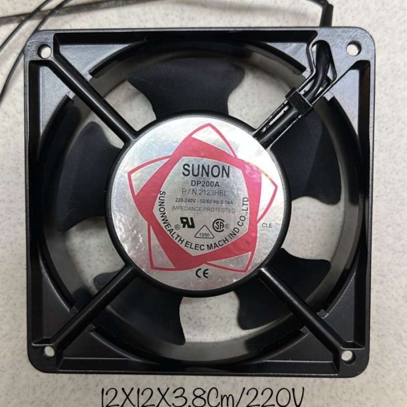Promo Sunon Dp200a/2123hbl 12x12x3.8cm/220-240v Diskon 23% Di Seller Scrollbox Store ...