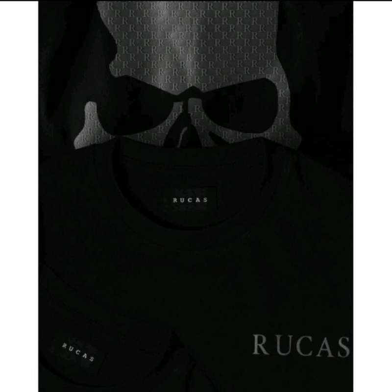 Jual Rucas Hand Stitch Monogram Skeleton Tee Delivery Ii - Xxl Di ...